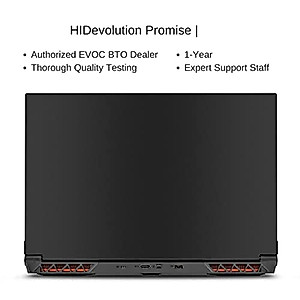 HIDevolution EVOC High Performance Systems NP502C-HX (NP50SND) 15.6" FHD 144Hz, 2.2 GHz i9-13900HX, RTX 4060, 16 GB DDR5 RAM, 512 GB PCIe SSD, Windows 11 Pro