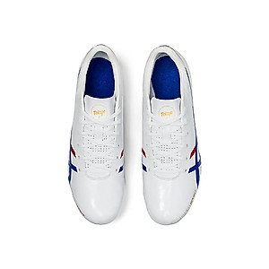 ASICS Unisex Hypersprint 7 Track & Field Shoes, 12.5, White/ASICS Blue