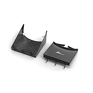 BBQ Dragon Grill Table - Fits 22" Weber Charcoal Grills, Weber Grill Accessories - Strong & Sturdy BBQ Table Shelf, Kettle Table - Weber Kettle Grill Accessories Folds to Store Inside Barbecue Grill