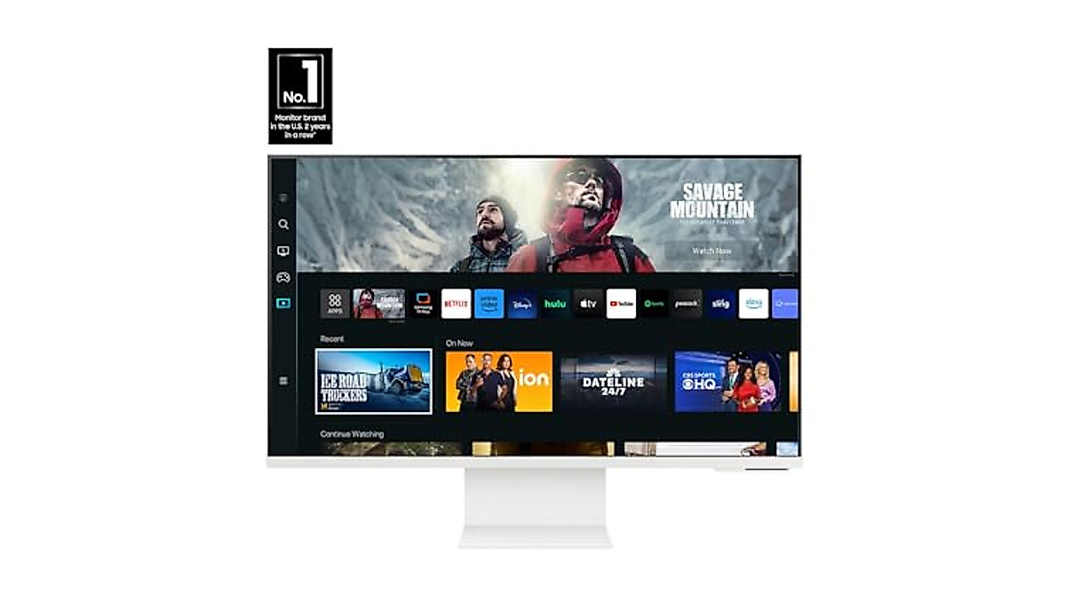 SAMSUNG 32" M80C UHD Smart Monitor - Alexa Built-in