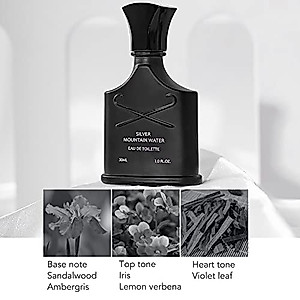 zjchao 3pcs Men Perfume, 30ml Light Mild Long Lasting Fragrance Cologne Perfume Eau de Toilette Sprayer for Male