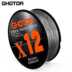 X12 Super Strong 12 Strands Braided Fishing Line 500M Multifilament PE Line Saltwater Fishing Tackle