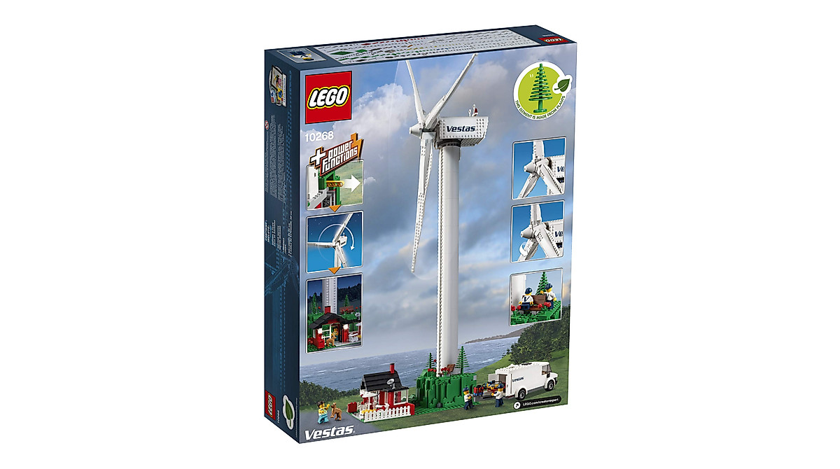 Collectible LEGO Vestas Wind Turbine 10268 - Motorized