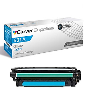 CS Compatible Toner Cartridge Replacement for HP Enterprise 700 MFP M775Z+ CE341A Cyan HP 651A Color MFP M775 Enterprise 700 MFP M775D M775DN M775F M775Z M775Z+