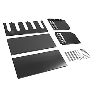 ETAINGYEUN Power Tool Sorter Wall Mount Heavy Duty Drill Storage Rack For Garage Workshop (Black)