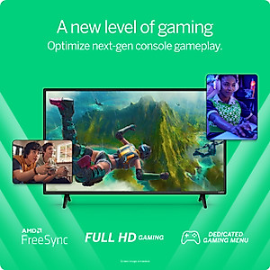 VIZIO 24-inch D-Series Full HD 1080p Smart TV with Apple AirPlay and Chromecast Built-in, Alexa Compatibility, D24f-J09, 2022 Model
