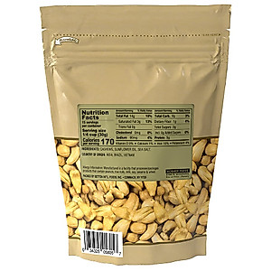 Cashews Roasted Salted 1 Lb. Bag, Kosher