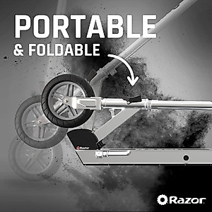 Razor Icon Electric Scooter –Up to 18 MPH, Up to 18 Miles Range, Foldable and Portable, Adult Electric Scooter for Commuting and Recreation