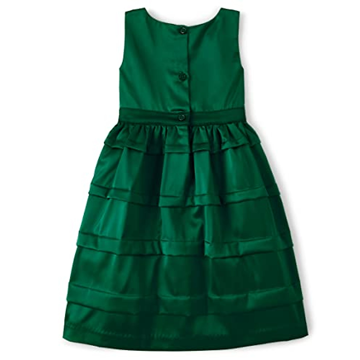 Gymboree Baby Girls and Toddler Sleeveless Dressy Special Occasion, Forest Green, 4T US