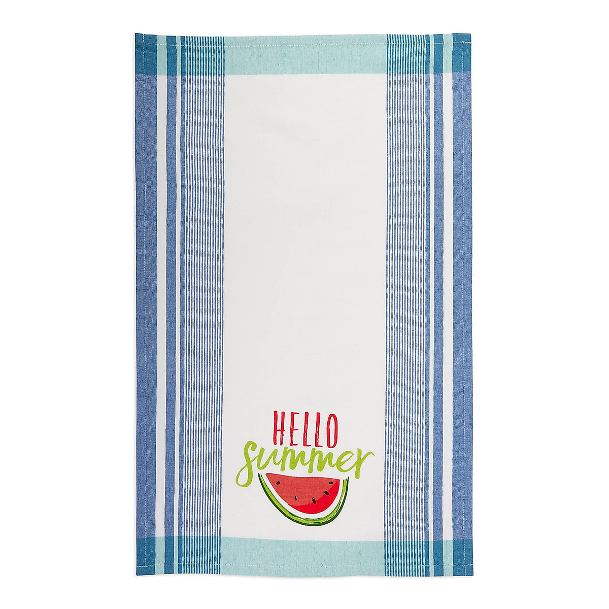 DII Watermelon Collection Kitchen, Dishtowel Set, Hello Summer 3 Piece