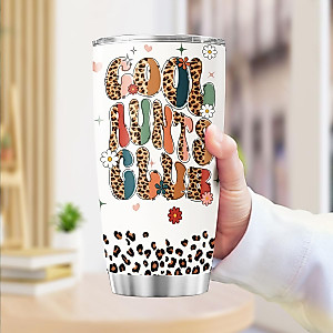 HUBUPU Cheetah Auntie Print Leopard, Aunt Gifts, Tumbler 20 Oz With Lid And Straw, Cool Aunt Club Nutrition Facts