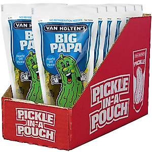 Van Holten's Pickles - Big Papa Pickle-In-A-Pouch - 12 Pack
