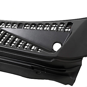 Windshield Wiper Cowl Vent Grille Cover Panels Kit Compatible With 1999-2007 F250 F350 Excursion(Driver&Passenger Side)-Replace Part# 3C3Z-25022A68-AAA & 4C3Z-25022A69-AAA