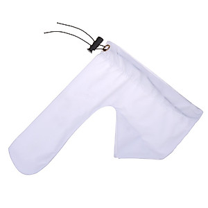 LiiYii Men's Sexy Rainbow Penis Cock Stripes Thongs Tanning Bag Micro G-String Briefs Underwear White One Size
