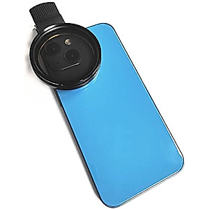 52mm Clip-on ND 2-400 Phone Camera Lens Filter, ND Filter for iPhone 14 13 12 11,Samsung BLU, Motorola, Xiaomi and Other Smart Phones