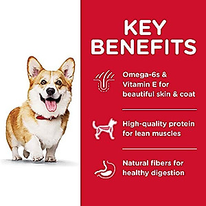 Hill's Science Diet Dry Dog Food, Adult, Small Bites, Lamb Meal & Brown Rice Recipe, 33 lb. Bag