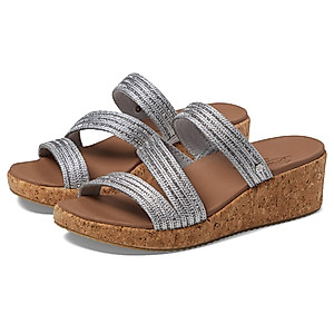 Skechers Arch Fit Beverlee - Always Classy Silver 6 B (M)