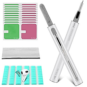 INNENS Cleaner Kit for AirPods Pro 1 2 3, Earbud Cleaning Kit, 3 in 1 Multi-Function Airpod Cleaning Pen with Soft Brush and Cleaning Putty for Earphones Case Phone Other Electronics Cleaning Tool