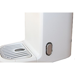 HIBREW Single Serve White Compact Portable Travel Size Kcup* Coffee Maker Brewing System Coffee Machine for Office, Travel Camping and for Hotel Dorm Hospitality