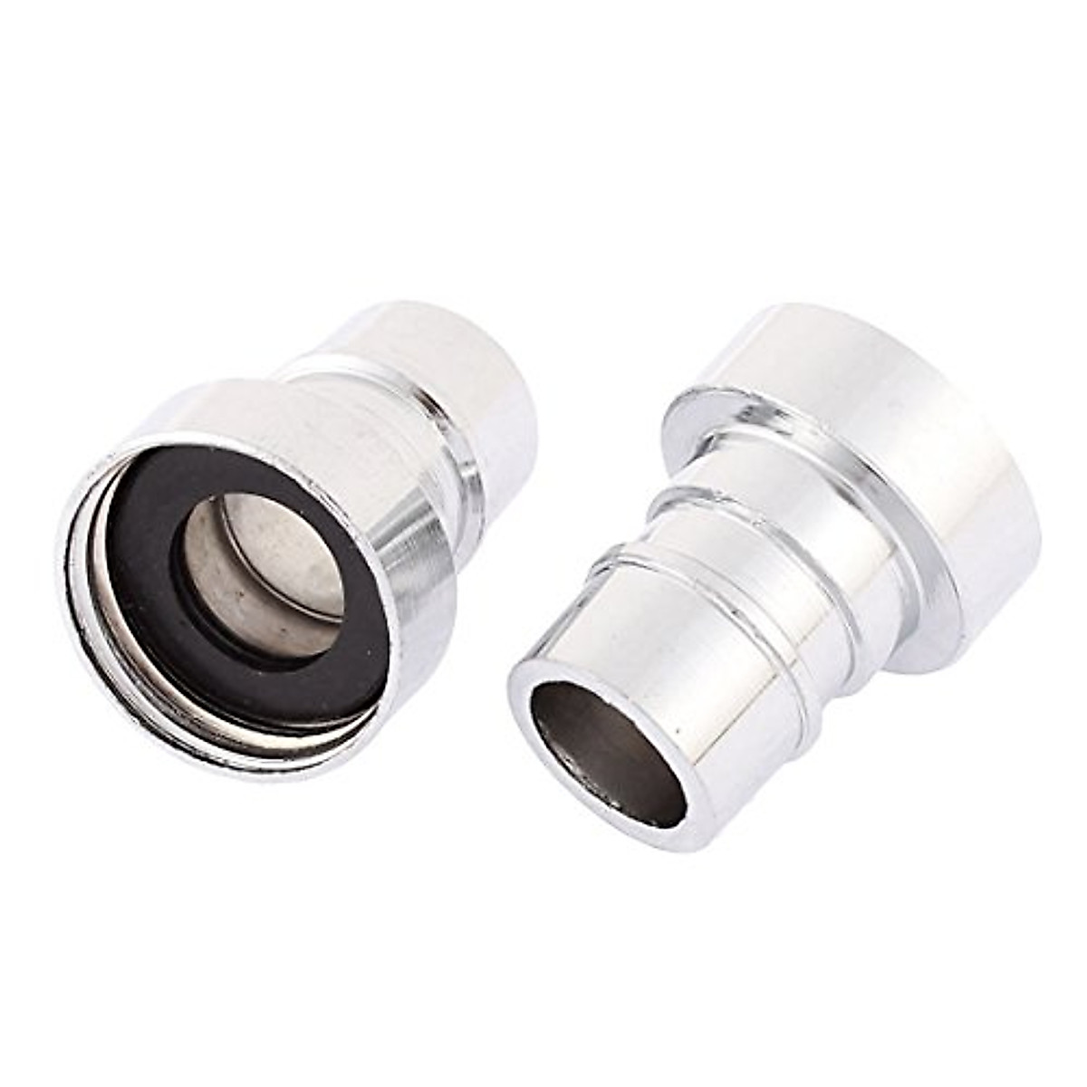 Qtqgoitem Water Tap Faucet Outlet Nozzle 19mm 1/2BSP Female Thread 2pcs (Model: c4f 9b5 60f 280 2fd)