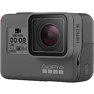 GoPro HERO5 Black Waterproof Digital Action Camera w/ 4K HD Video & 12MP Photo (Renewed)