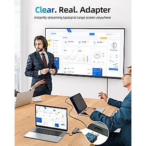 SANZANG USB C Hub, 10-in-1 Docking Station, USB C to HDMI Adapter, USB C Hub Ethernet, 100W PD, 3 USB-A USB 3.0 for MacBook, Steam Deck, iPad, Surface Pro, Chromebook (Grey)