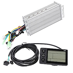 Cryfokt 1000W Motor Controller Brushless Motor Controller Plastic + Metal Brushless Controller Kit for Ebike Scooter Electric Skateboard Scooter Electric Bicycle (1000W60V)