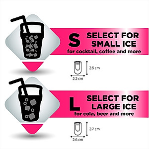 Frigidaire Portable Countertop EFIC108-WHITE Maker, Freestanding, 26LB ice per Day, White