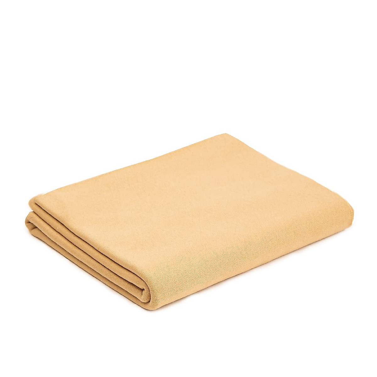 VALENGO Premium Skin Tone Fabric for Doll Making, 100% Cotton Interlock Fabric, Waldorf Doll Skin Fabric, Cloth Doll Skin Color Fabric - 1 Yard (Tan)