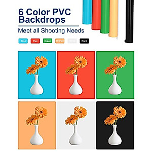 PULUZ 11.8inch / 30cm Folding Portable Photography Shooting Light Tent for Product Display, Small Photo Studio Tent Box Kit with 6 Color Backdrops for SLR Camera Didigtal Camera Cellphone Shooting