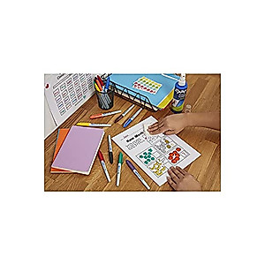 Expo Vis-A-Vis Wet-Erase Marker, Fine Point, 4-Color Set (San16074)