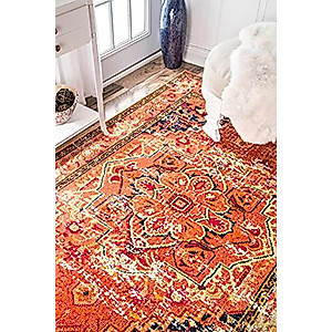 nuLOOM Vintage Mackenzie Area Rug, 3&#039; x 5&#039;, Orange