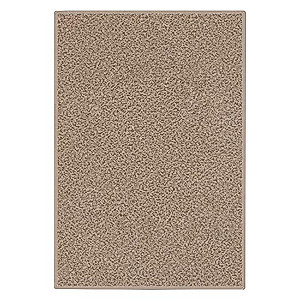 3'x5' - Speckled Stone ECONOMICAL Solutions Collection | Custom Carpet Area Rugs & Runners - 25 Oz. Soft Textured 100% PureColor BCF Polyester. FHA Approved-CRI Green Label-Made in U.S.A.