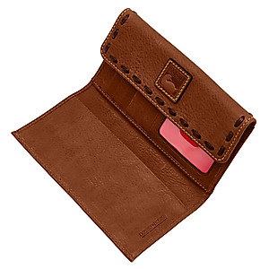 Dooney & Bourke Handbag, Florentine Continental Clutch - Chestnut