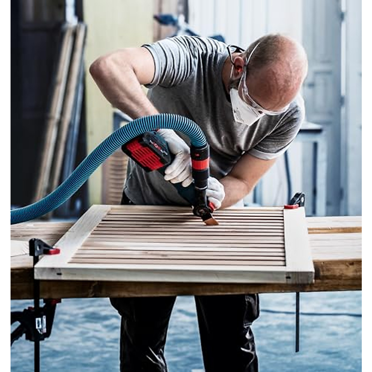 Bosch Professional 1x Expert Sanding Finger Fine AVZ 32 RT10 Multitool Sanding Plates (Width 32 mm, Accessories Multitool)