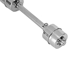 Float Switch Water Level Sensor, Stainless Steel Double Ball Fish Tank Liquid Float Switch Water Level Controller for Water Tank, Pool, Sink, Fish Tank, etc(4 Size)(150mm)