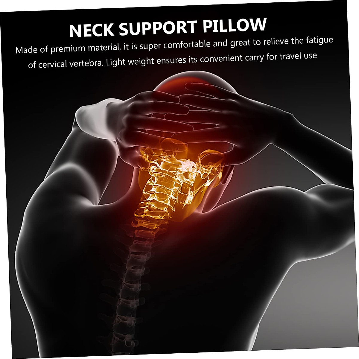 LIFKOME 1pc Nap Neck Pillow Travel Pillow U Shape Pillow Travel Neck Pillow Kids Pillow for Kids Travel Neck Pillows for Airplanes Gerd Pillows for Sleeping Office Pillow Relax Pillow Car