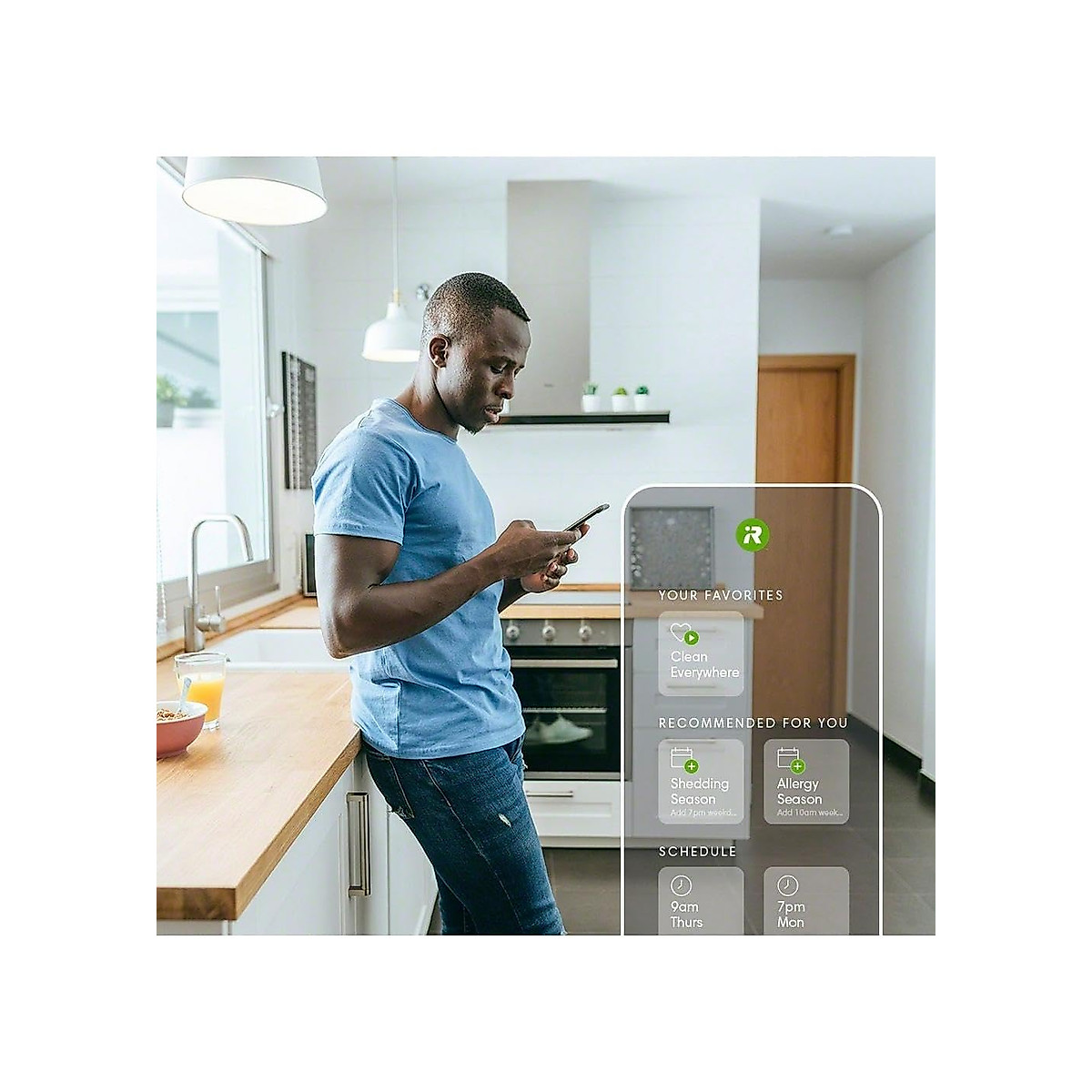 iRobot Roomba i series EVO Wi-Fi Connected Robot Vacuum, Good for Pet Hair, Carpets, Hard Floors, Self-Charging, Black, with MTC Microfiber Cloth