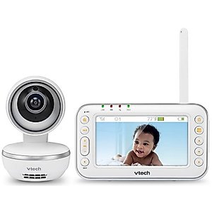 VTech 4.3" Digital Video Baby Monitor with Pan & Tilt - VM4261