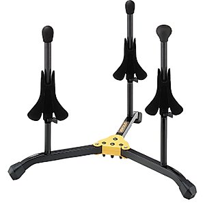 Hercules DS513BB Trumpet Cornet Flugelhorn Stand, Black
