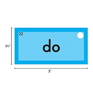 Really Good Stuff Sight Word Mini Flash Cards - 6 Sets of 50 Cards