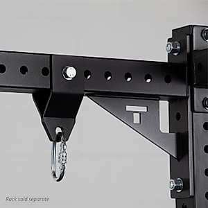 Titan Fitness Pair of Shackles Fit X-3 Series Power Racks, 500 LB Capacity, Fits on 3" x 3" Crossmember