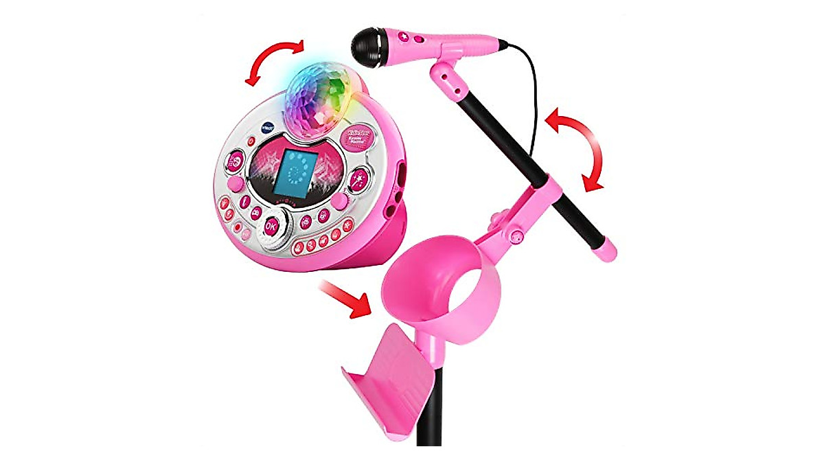 VTech Kidi Star Karaoke Machine Deluxe - 2 Mics, Pink