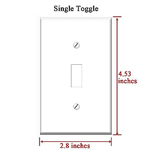 Switch Plate Single Toggle - Bug Grey Garden Bug Beetle Garden Nature Insect