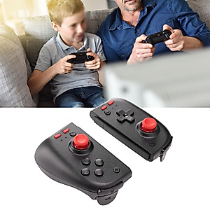 wendeekun Game Console Left Right Controller,Gaming Console Controller for Joy Con,Left Right Programmable Replacement Remote Controller for OLED Gamepad