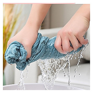 GRFIT Stretch Waterproof Magic Sofa Cover，Flowers U Shaped Sectional Couch Covers ，for Sectional Sofa L Shape，Wear-Resistant Universal Sofa Cover (Color : Light Blue, Size : 3 Seater(3pcs))