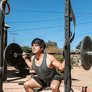 Power Rack Attachment Steel J Hooks for Power Racks fit 3x3 inches Square Tube with 1 inch Hole Power Cages Capacity of 800lb (Pair)