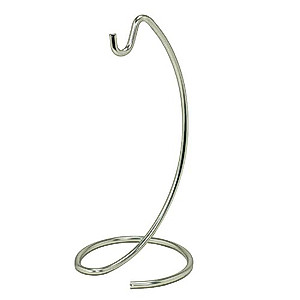 Chrome Banana Tree Holders (Multiple Colors) Ripen Fruit Evenly Prevents Bruising & Spoiling (nickel)