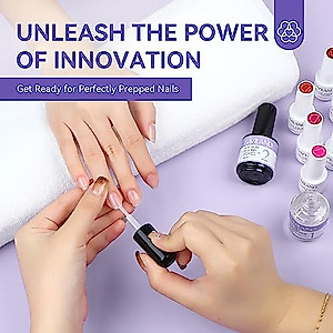 SAVILAND Nail Dehydrator and Primer - Natural Nail Prep Dehydrator and Acid-Free PH Bond for Acrylic Nail Kit Gel Nail Polish, Professional Superior Bonding Acrylic Nail Supplies