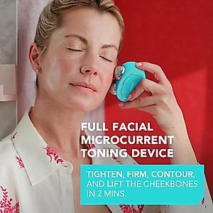FOREO Bear Microcurrent Facial Device - Face Sculpting Tool - Instant Face Lift - Firm & Contour - Non-Invasive - Increases Absorption of Facial Skin Care Products - Mint